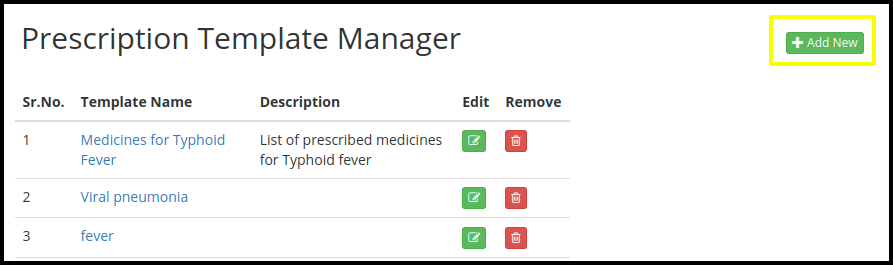 Designing and functioning the prescription template – Medixcel Support