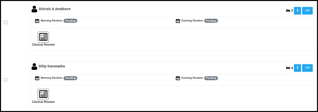 Round Management – Medixcel Support
