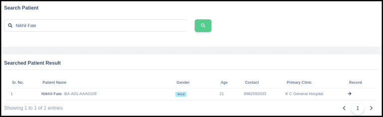 View the patient encounter details(New Screen) – Medixcel Support