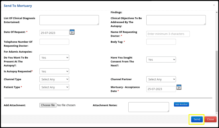 Mortuary Management – Medixcel Support